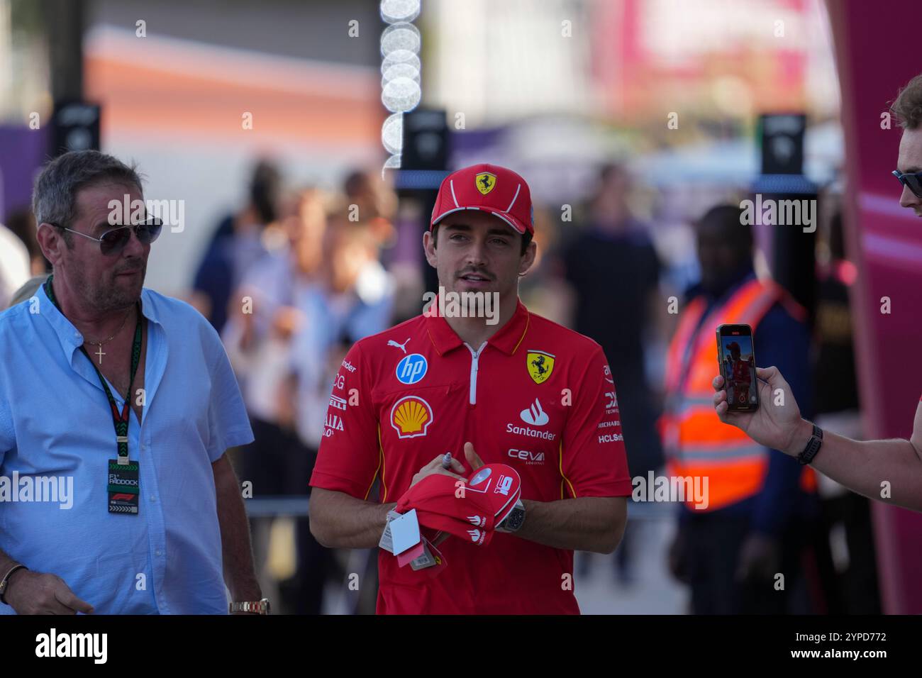 Doha, Qatar. 28th Nov, 2024. Charles Leclerc (MON) - Scuderia Ferrari ...