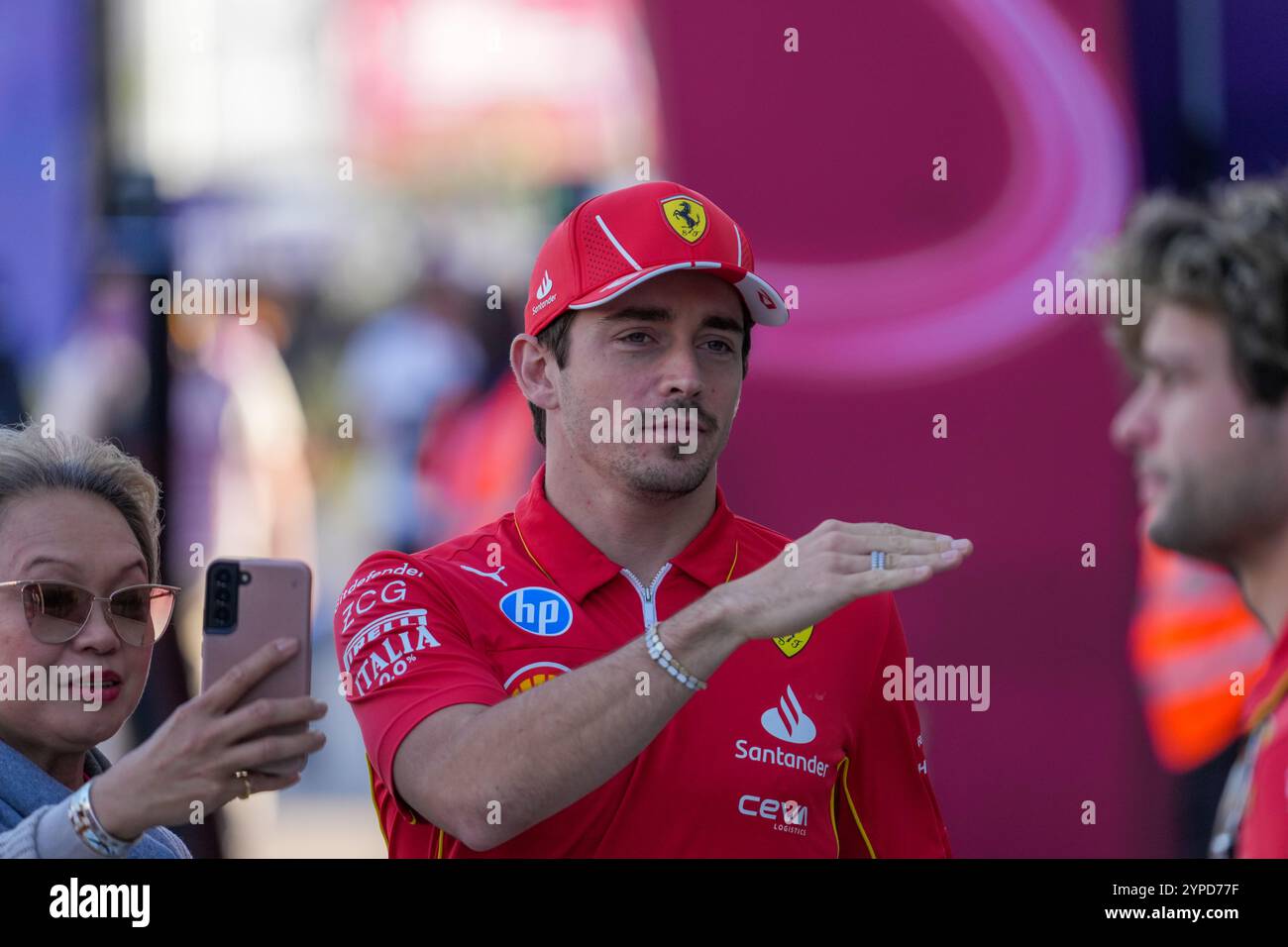 Doha, Qatar. 28th Nov, 2024. Charles Leclerc (MON) - Scuderia Ferrari ...