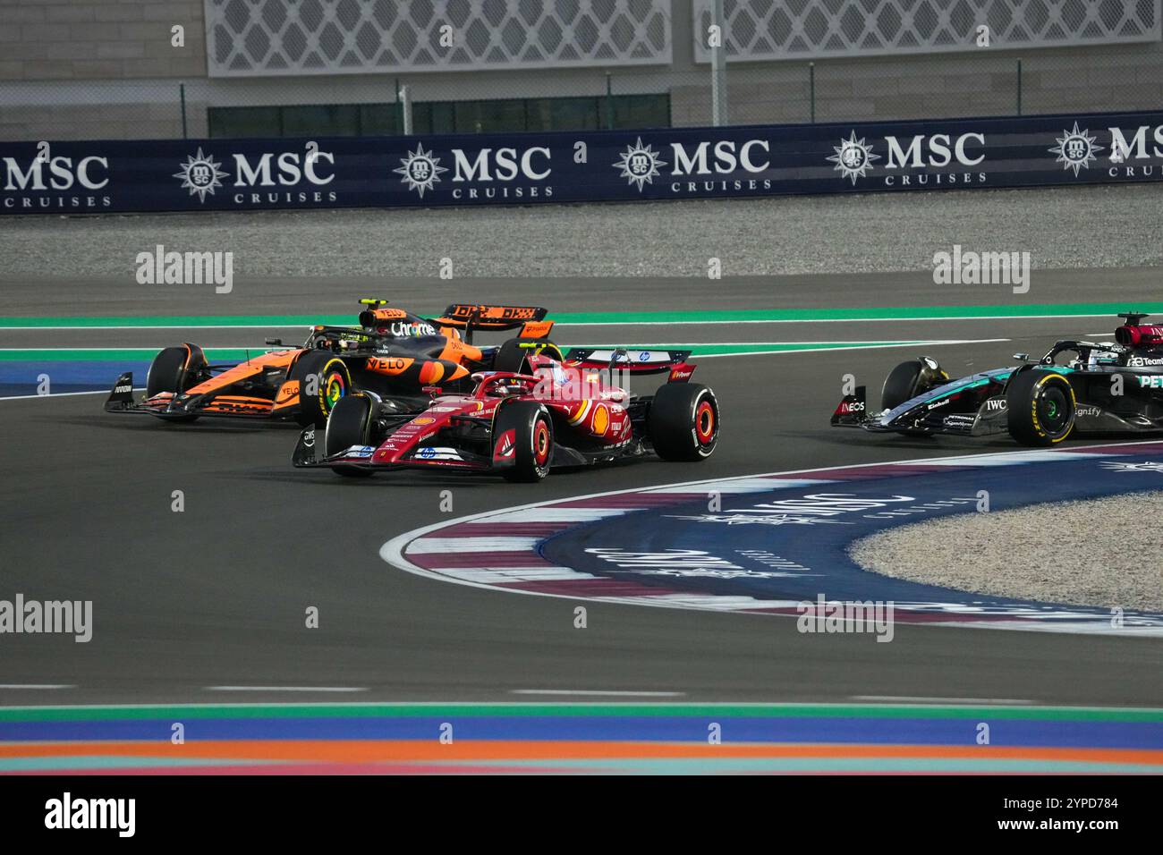 Doha, Qatar. 28th Nov, 2024. Carlos Sainz Jr. (ESP) - Scuderia Ferrari ...