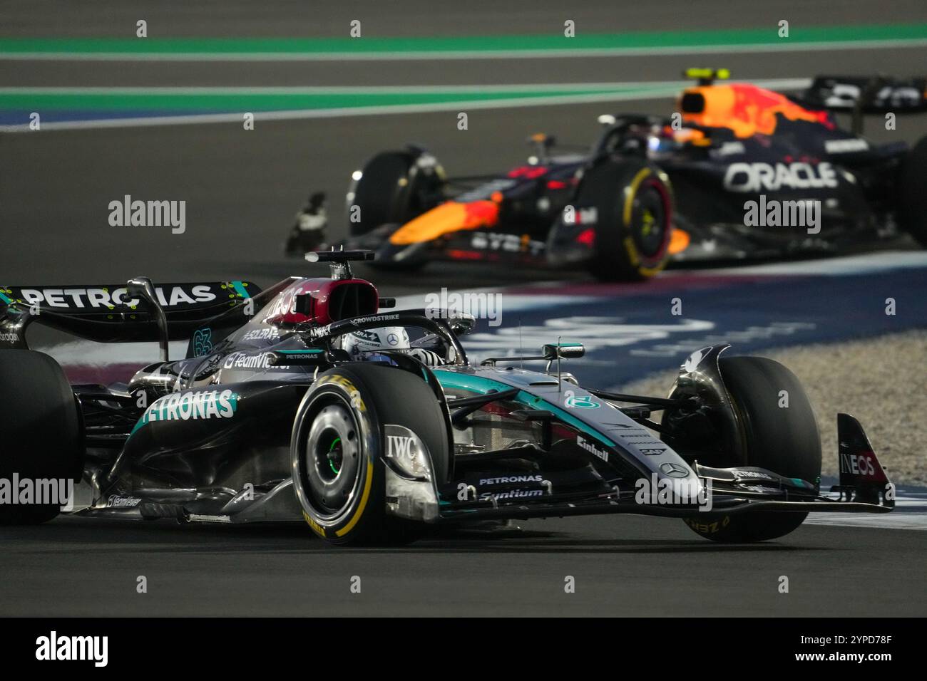 Doha, Qatar. 28th Nov, 2024. Lewis Hamilton (GBR) - Mercedes-AMG ...