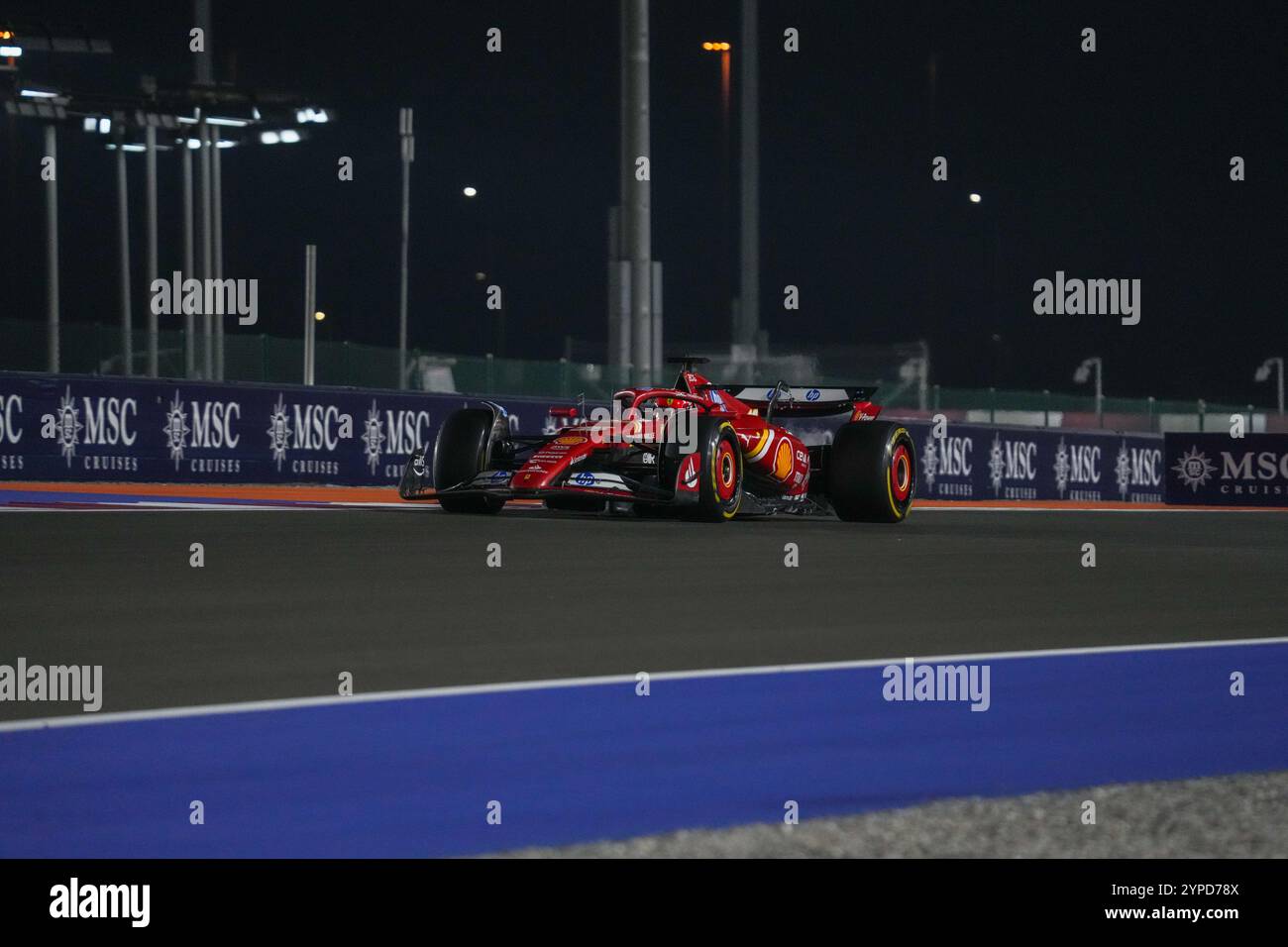 Doha, Qatar. 28th Nov, 2024. Charles Leclerc (MON) - Scuderia Ferrari ...