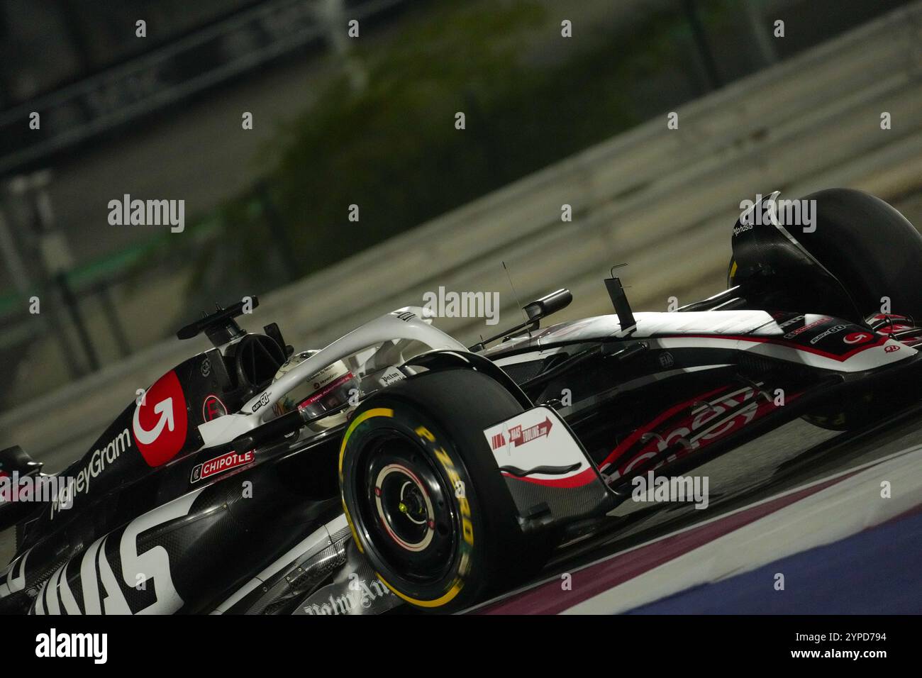 Doha, Qatar. 28th Nov, 2024. Kevin Magnussen (DEN) - MoneyGram Haas F1 ...