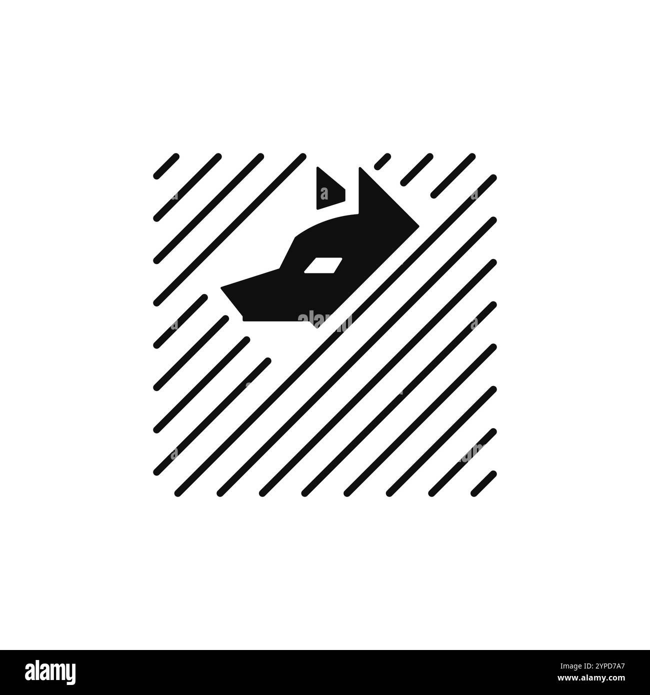 Fox silhouette. Wild animal fox. Fox brand logo. Elegant fox emblem ...