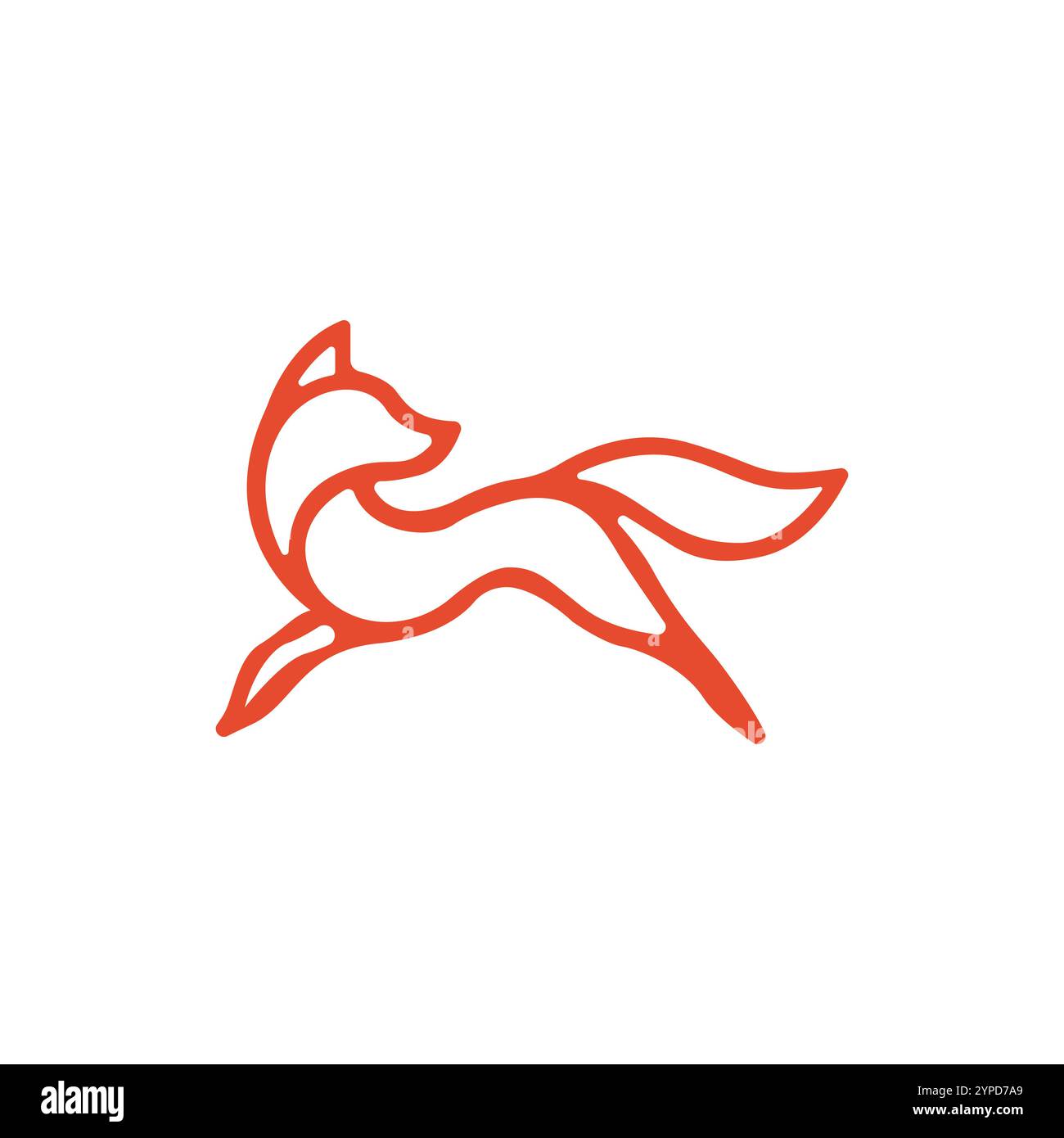 Fox branding icon. Fox vector icon design. Fox isolated on white ...