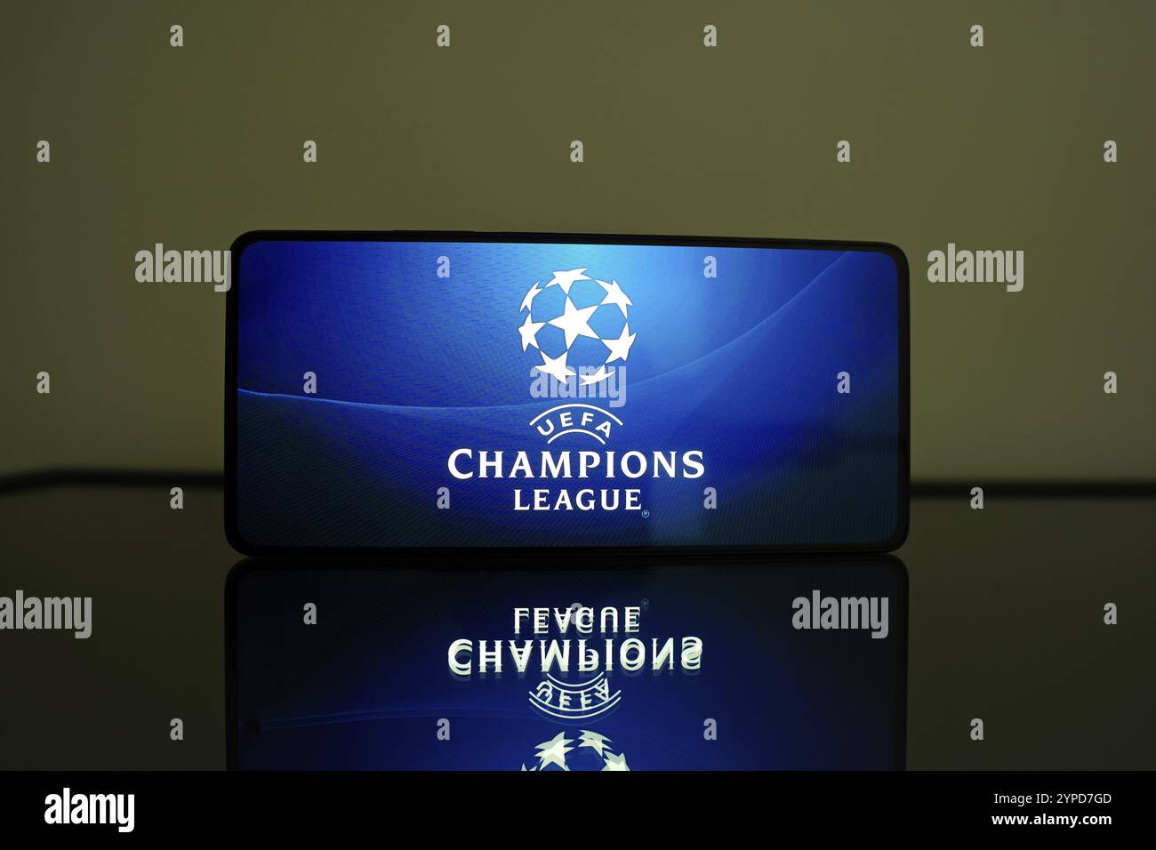 May 6, 2024, Brazil. In this photo illustration, the UEFA Champions ...
