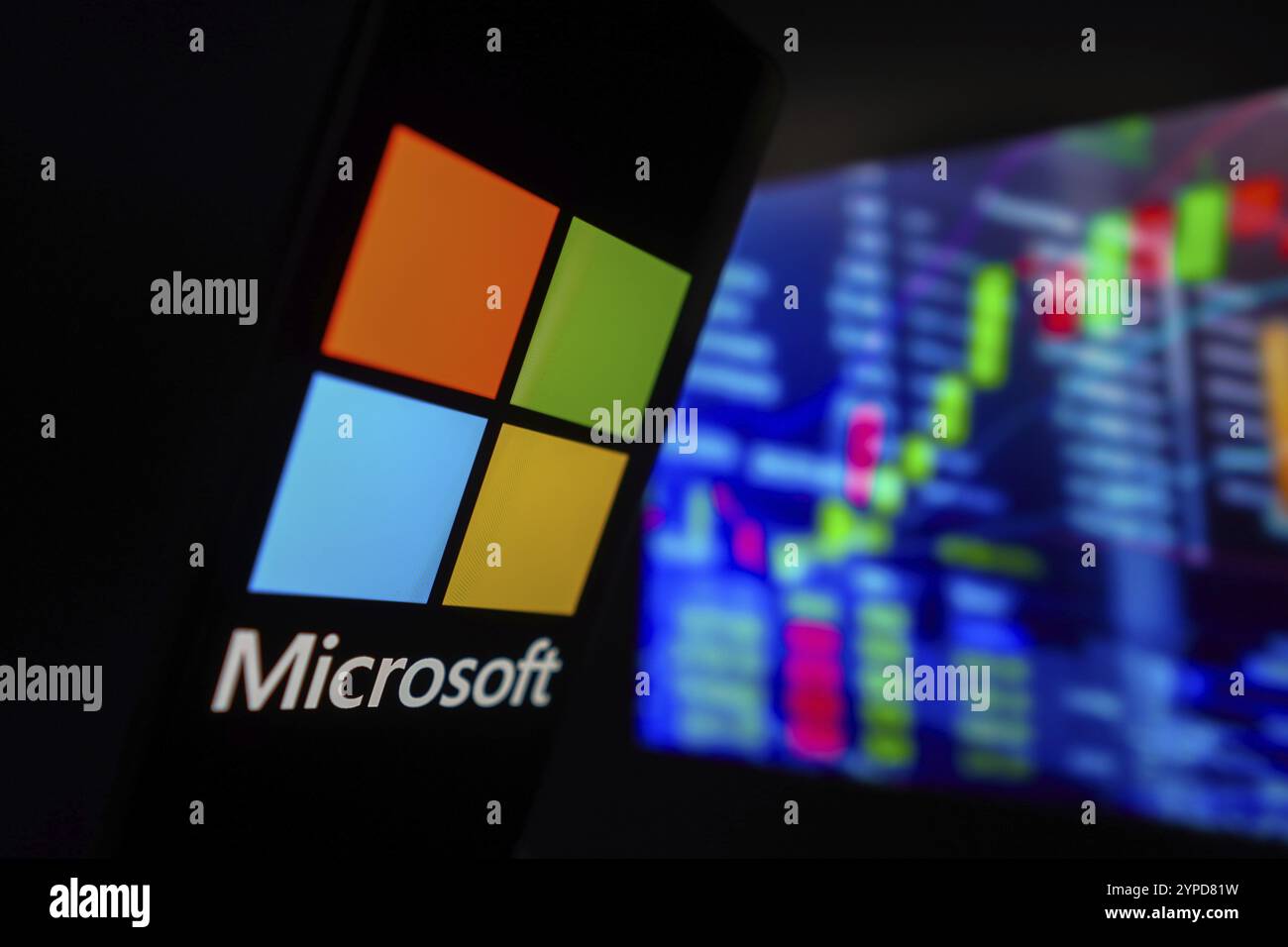 March 15, 2024, Brazil. In this photo illustration, the Microsoft ...