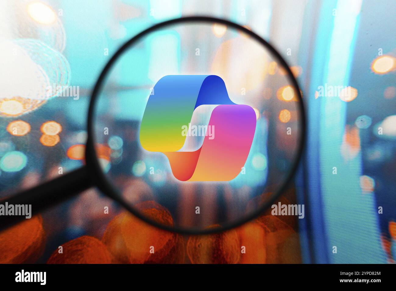 April 8, 2024, Brazil. In this photo illustration, a Microsoft Copilot ...