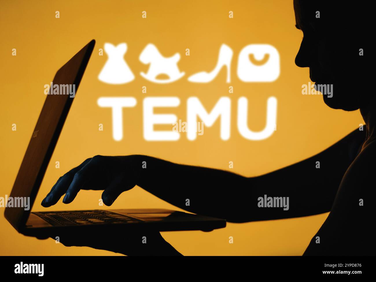 Temu logo hi-res stock photography and images - Alamy
