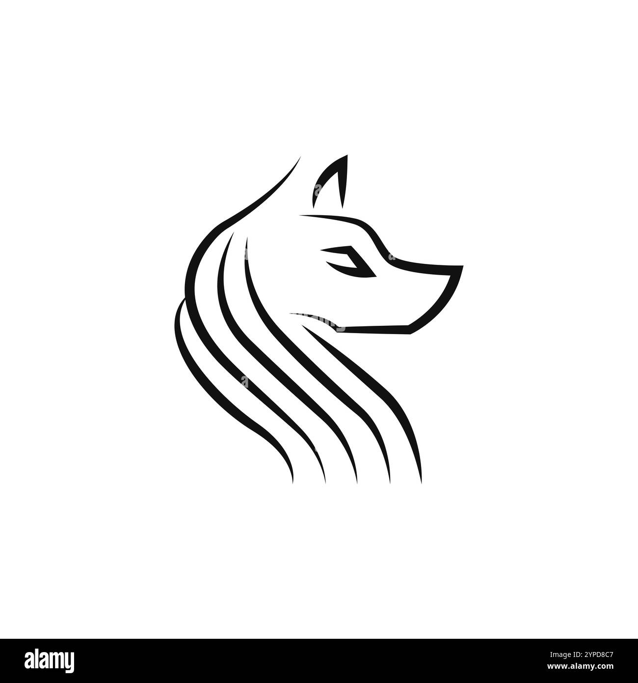 Fox branding icon. Fox vector icon design. Fox isolated on white ...