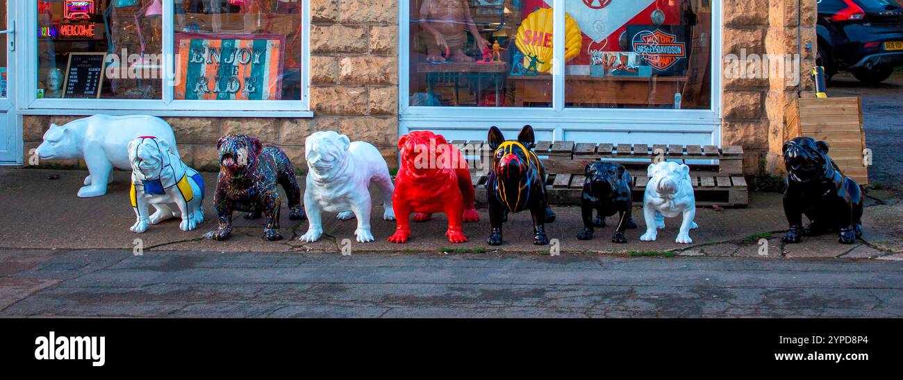 Line up coloured model hi-res stock photography and images - Alamy