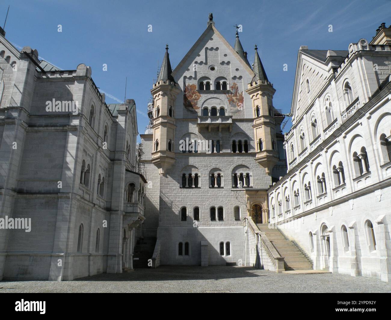 Neuschwanstein castle, Schwangau, Bavaria, Germany, Europe Stock Photo ...
