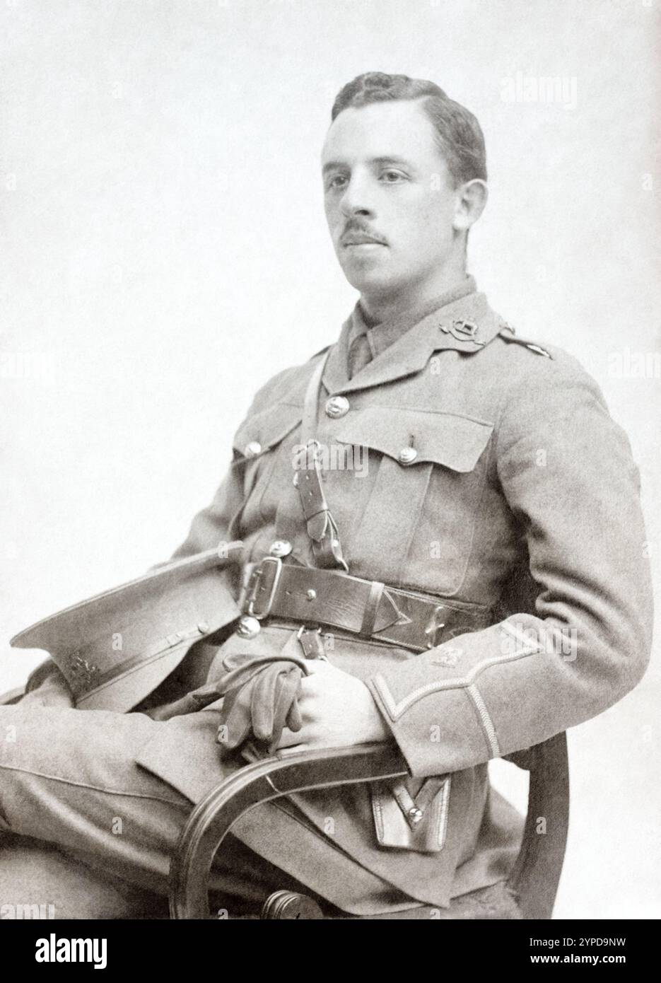 A second lieutenant in the Duke Of Wellington’s West Riding Regiment during the First World War ...