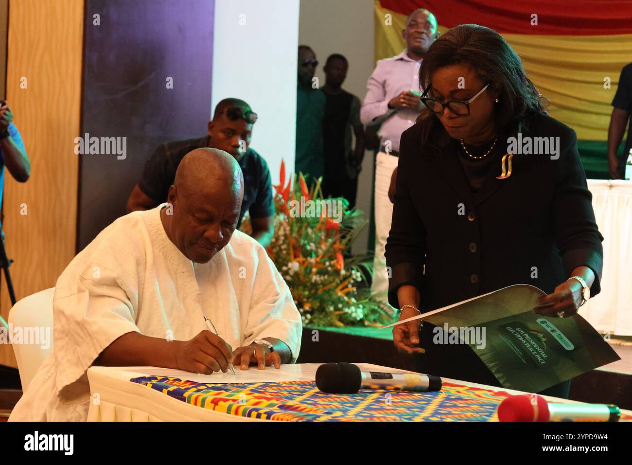 Ghana election 2024 hi-res stock photography and images - Alamy