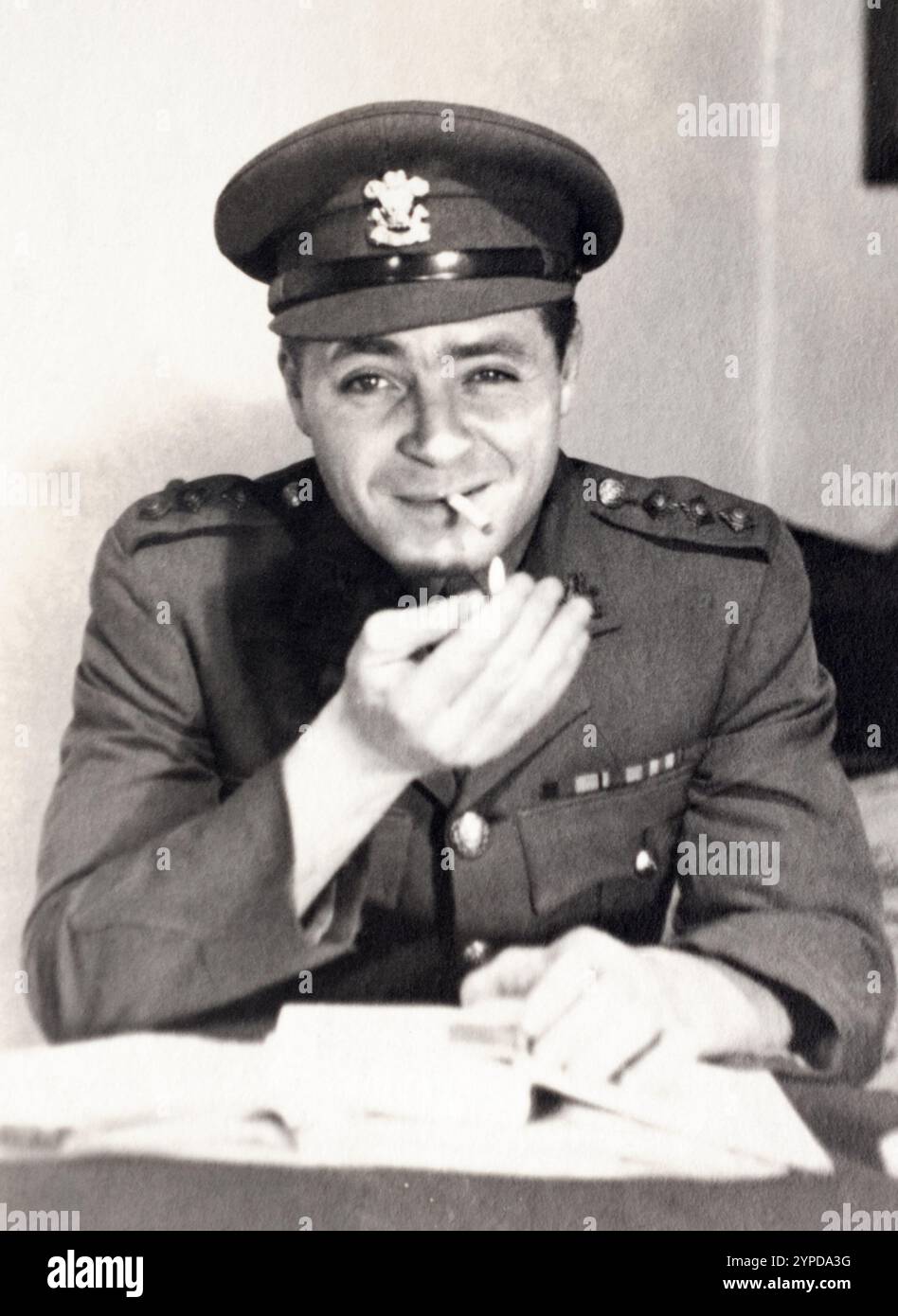 A Captain in the Welch Regiment shortly after the Second World War ...