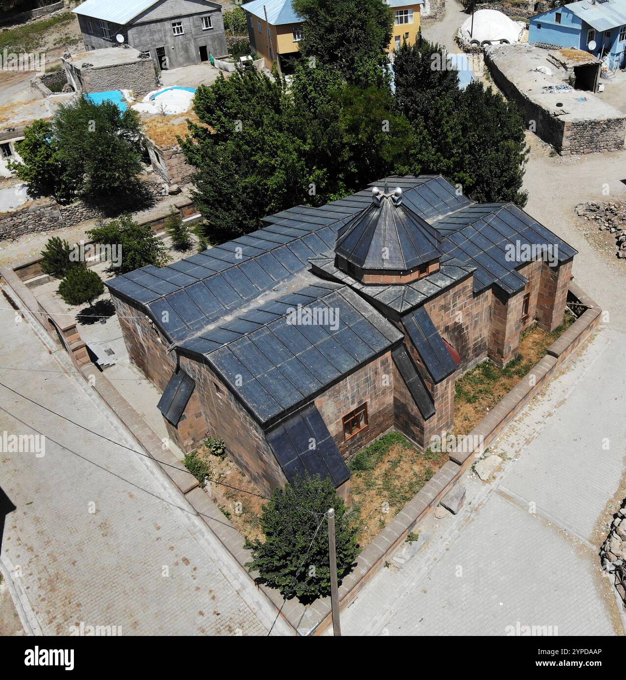 Esenlik Village Grand Mosque, located in Mus, Turkey, was built in 1325 ...