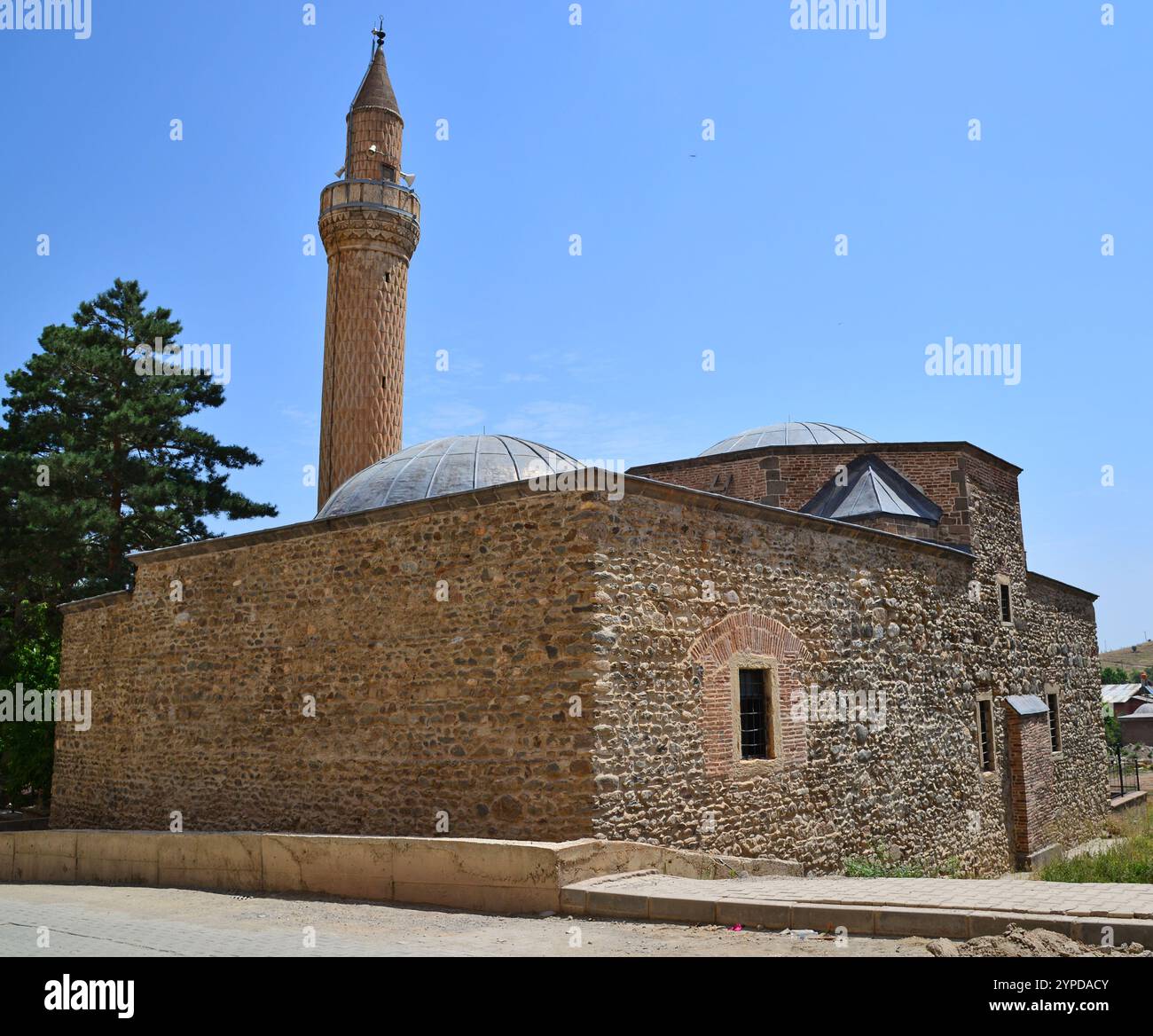 The Grand Mosque, located in Mus, Turkey, was built in the 14th century ...
