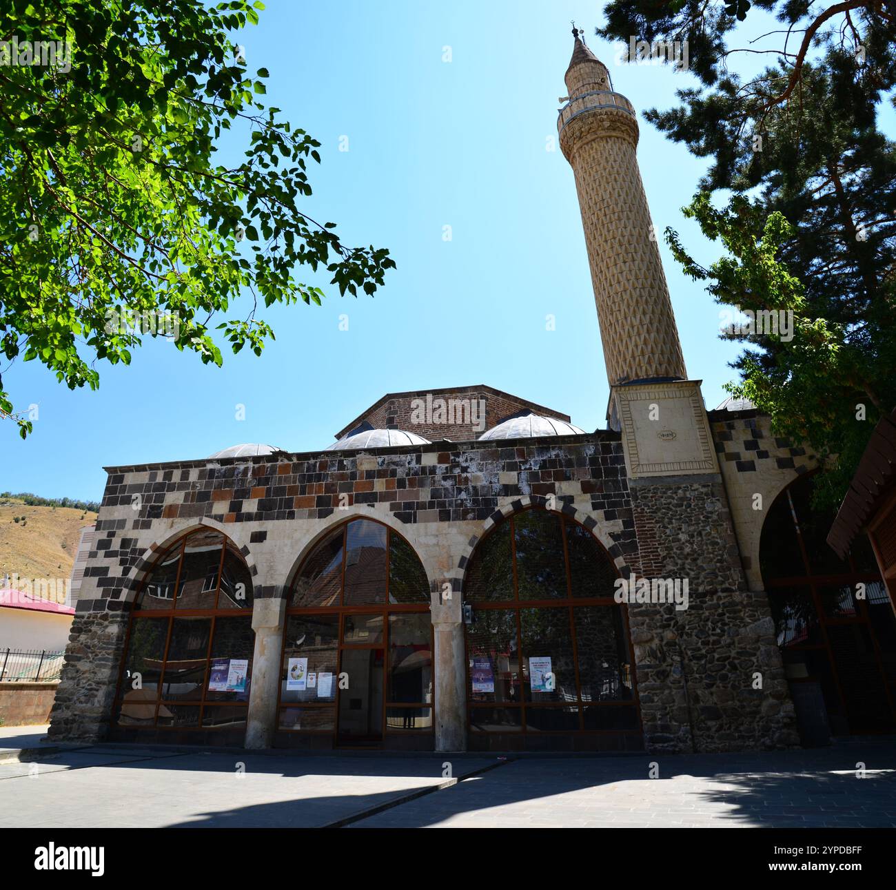 The Grand Mosque, located in Mus, Turkey, was built in the 14th century ...