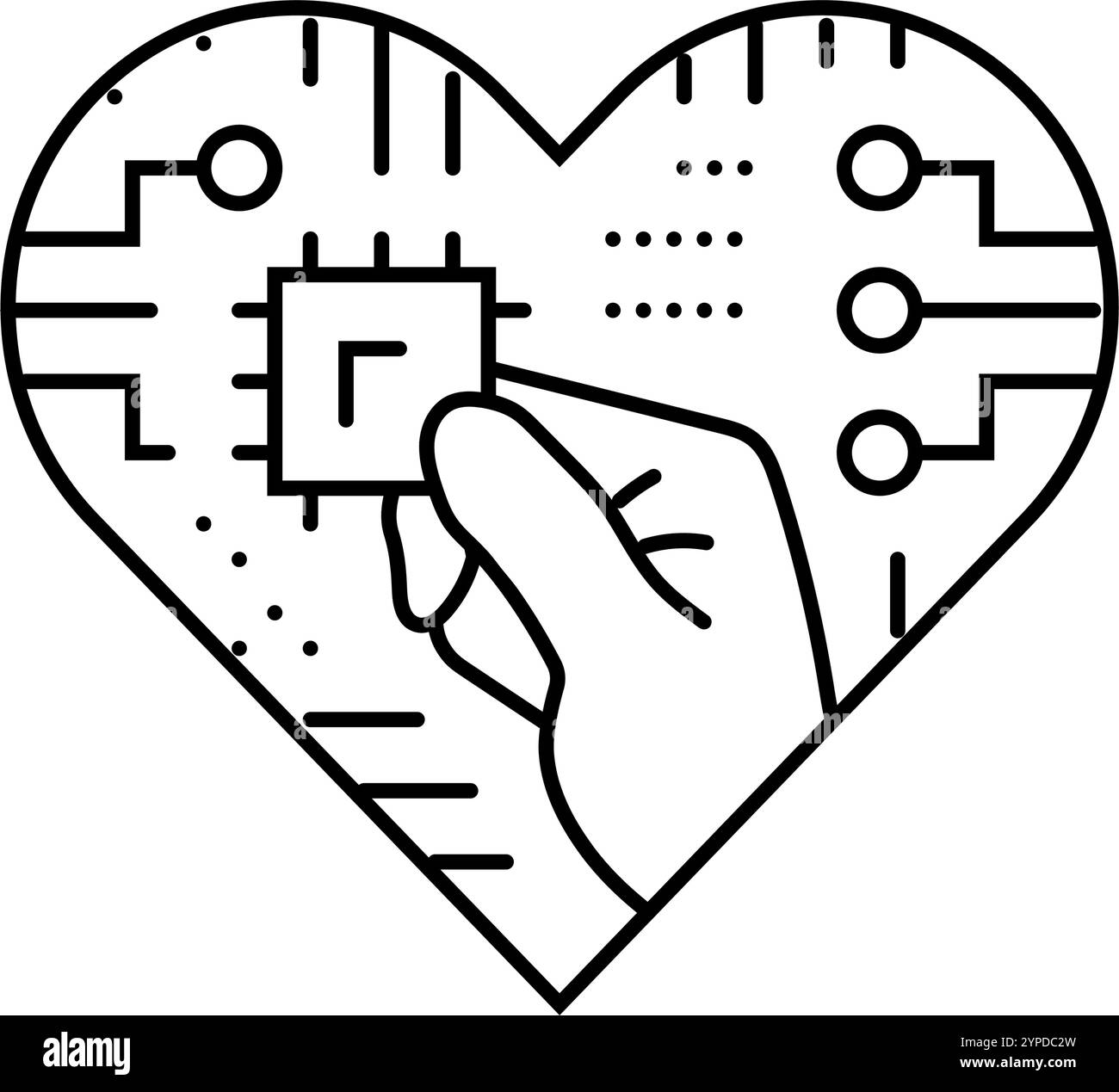 Diy Electronics Tech Enthusiast Line Icon Vector Illustration Stock Vector Image And Art Alamy