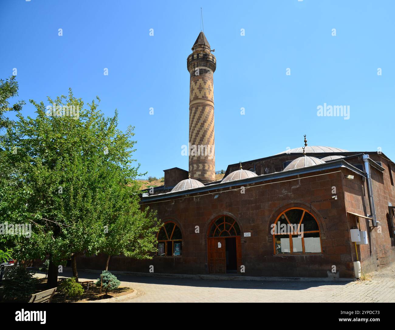 Haci Seref Mosque, located in Mus, Turkey, was built in the 14th ...