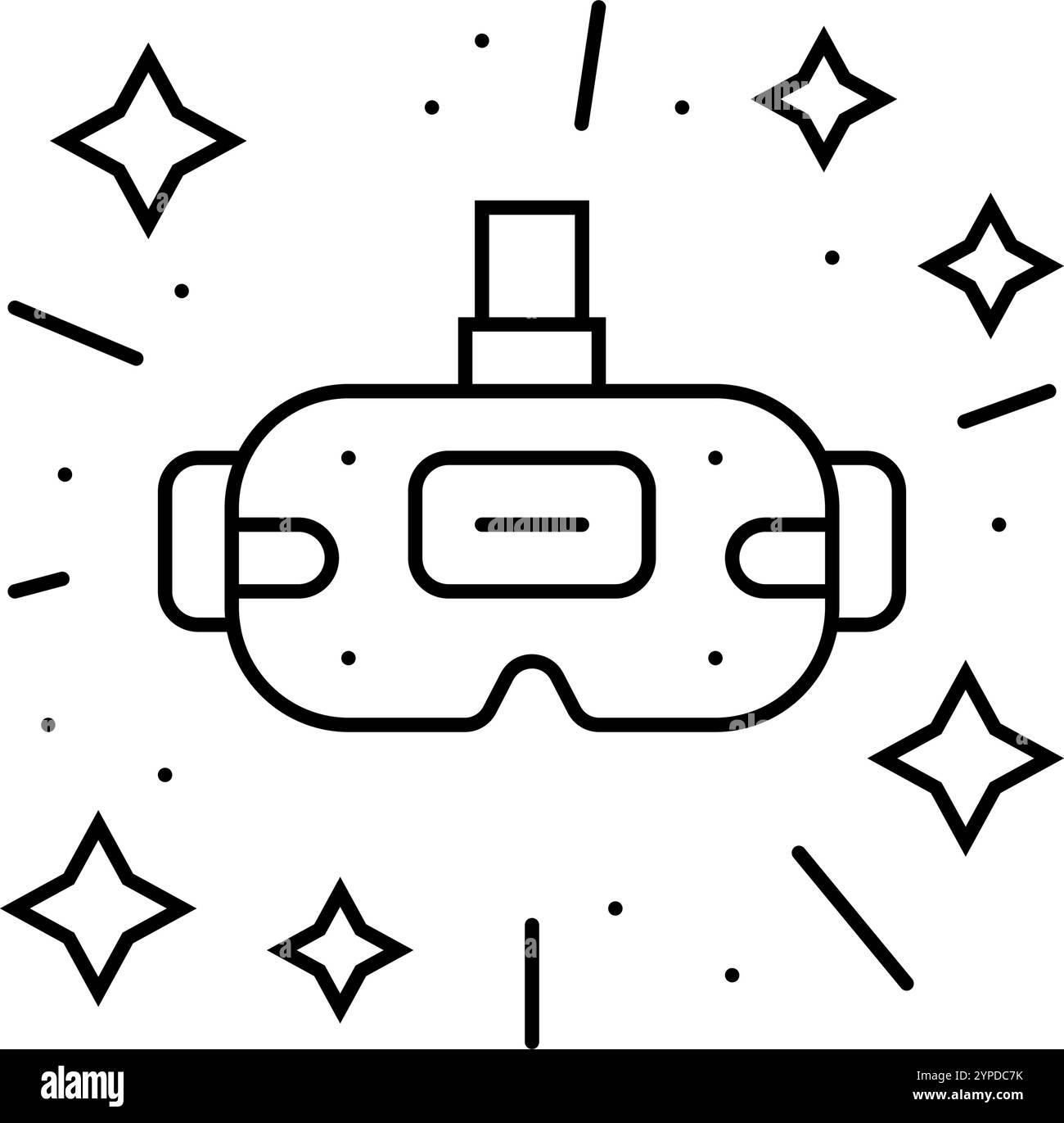 cutting edge design tech enthusiast line icon vector illustration Stock ...