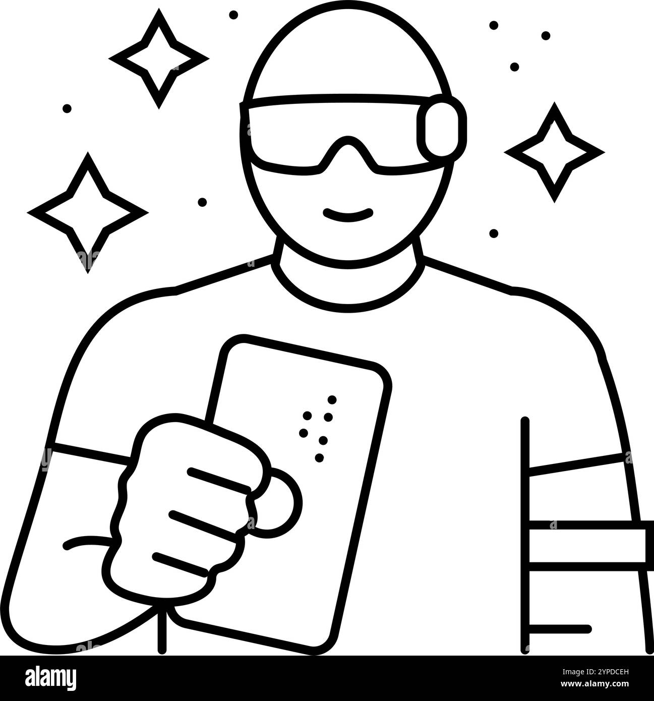 Gadget enthusiast Black and White Stock Photos & Images - Alamy