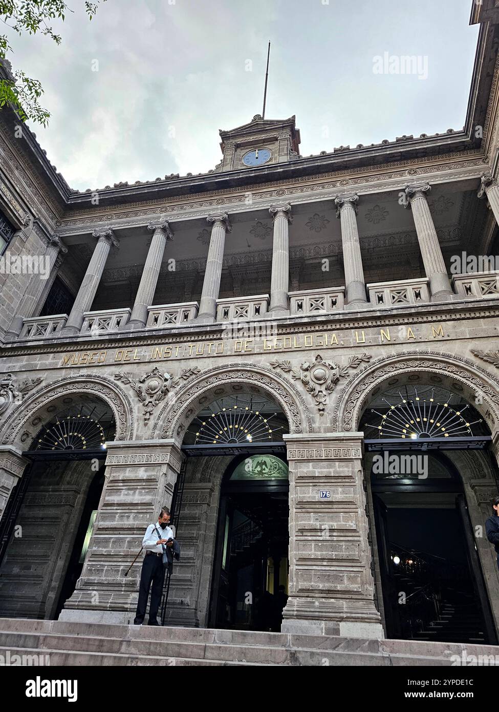 Mexico City, Mexico - Jan 31 2024: UNAM Geology Museum in Santa Maria ...