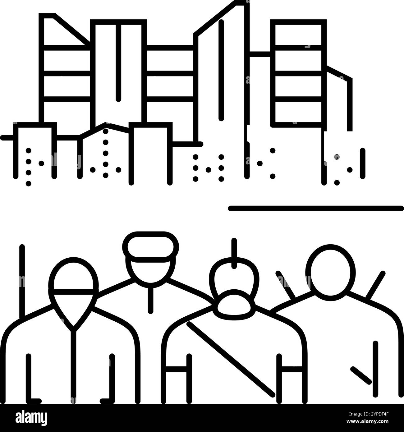 underground resistance line icon vector illustration Stock Vector Image ...