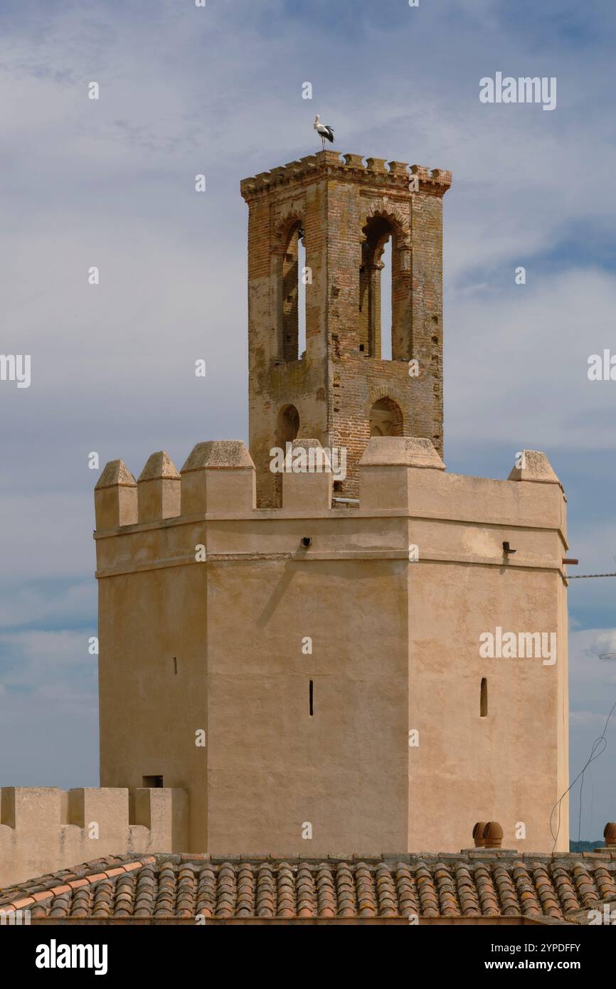 The Alcazaba of Badajoz, an Arab fortification, a Christian late ...