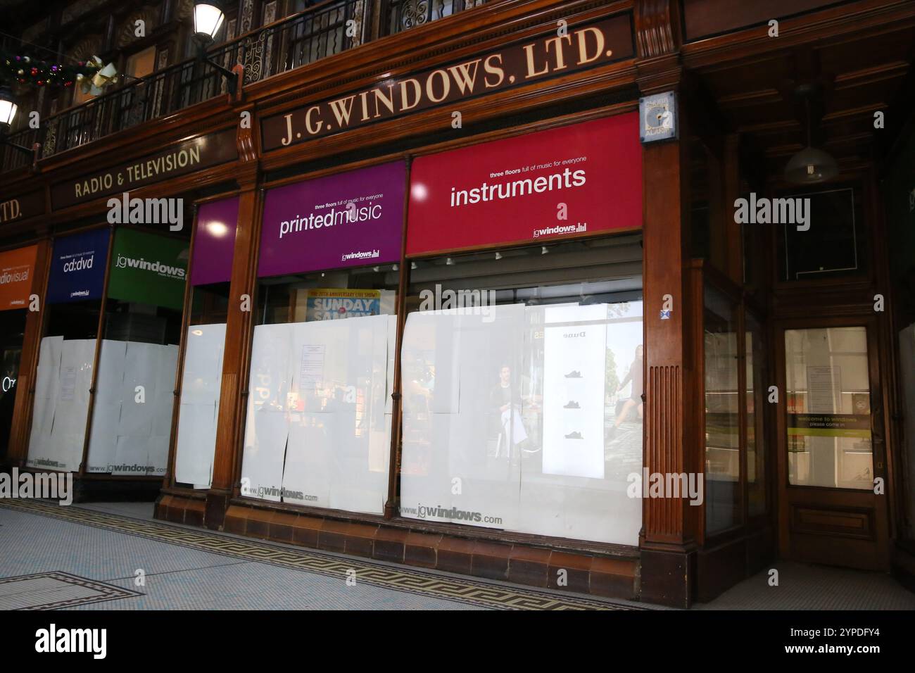 Black Friday - JG Windows music store in Newcastle 'closes permanently ...