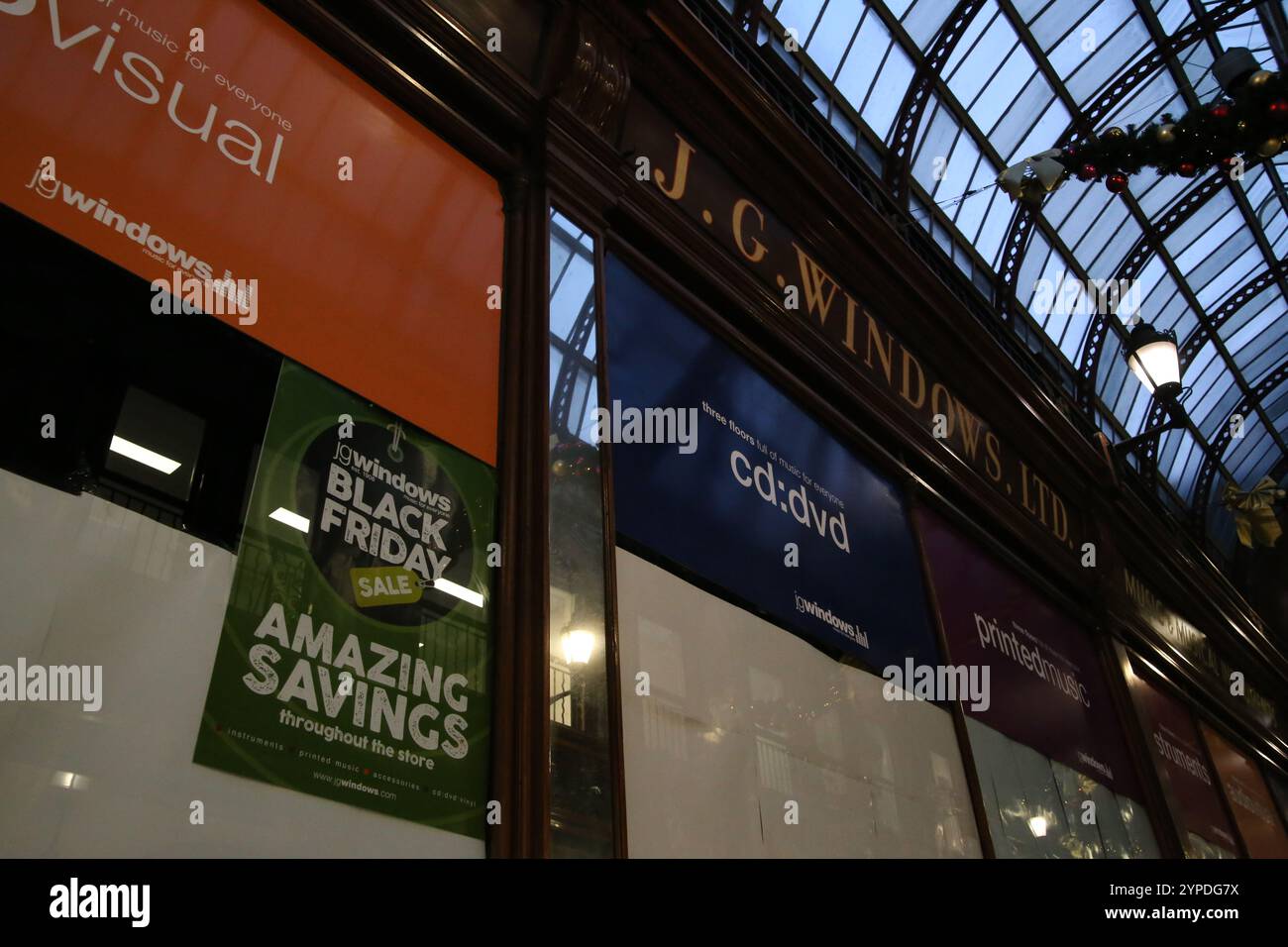 Black Friday - JG Windows music store in Newcastle 'closes permanently ...