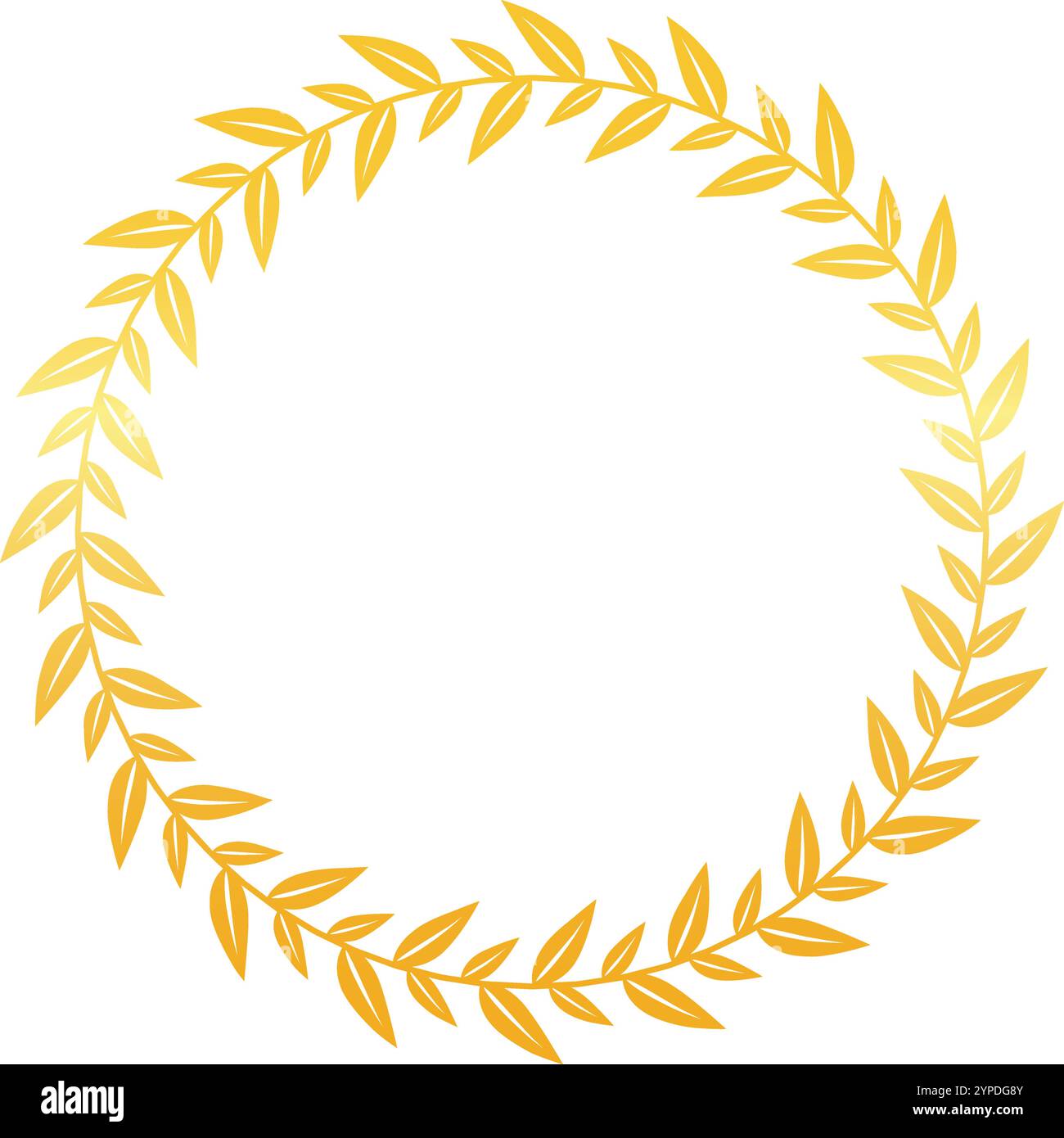 Laurel wreath logo hi-res stock photography and images - Alamy