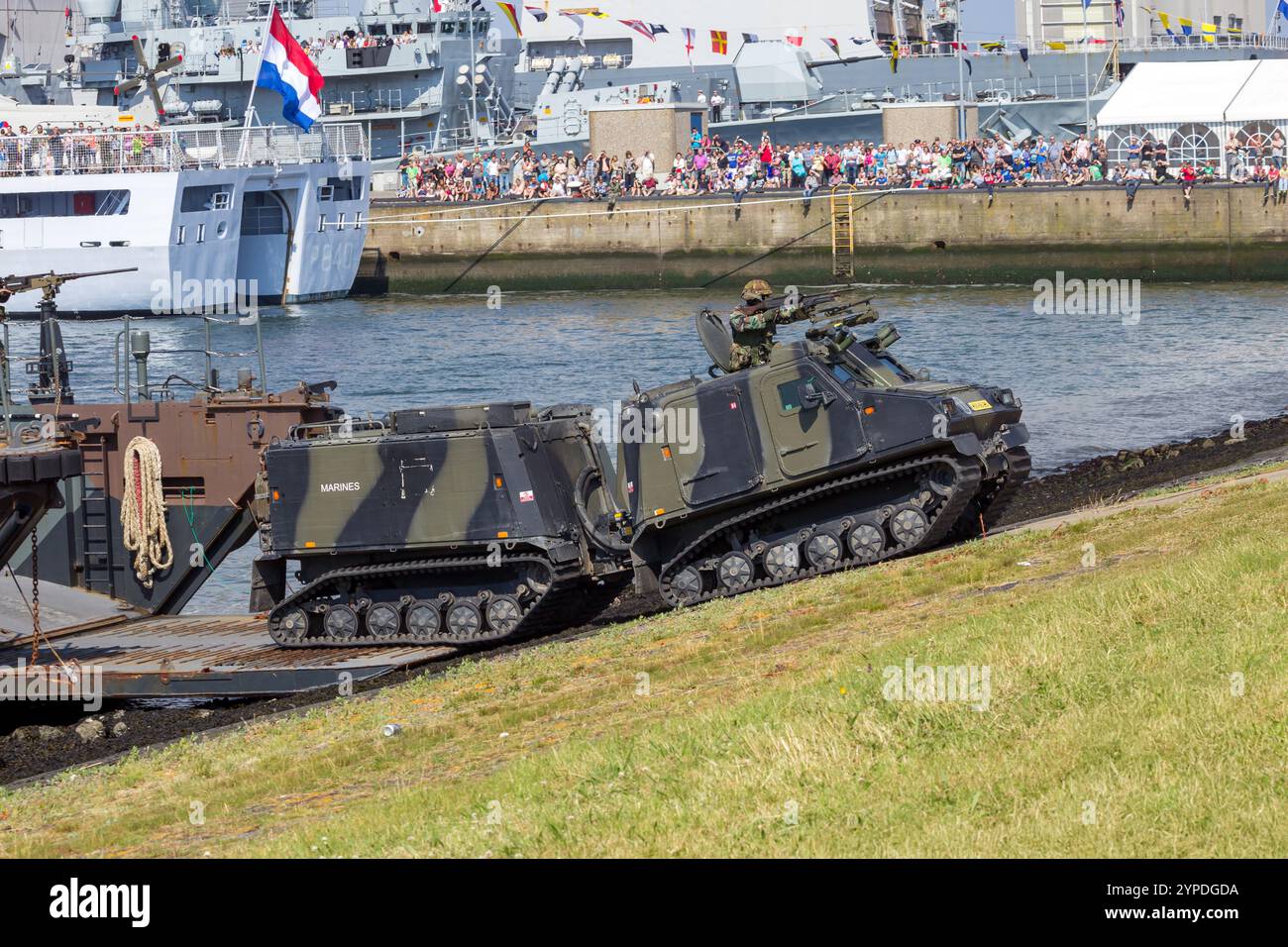 Bandvagn 206 (Bv 206) Armoured All Terrain Vehicle of the Royal Dutch ...