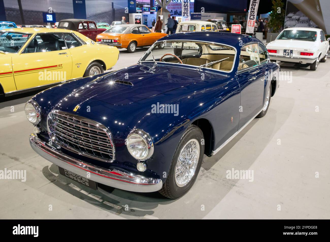 Ferrari 212 Inter classic car at the AutoRAI Motor Show. Amsterdam, The ...