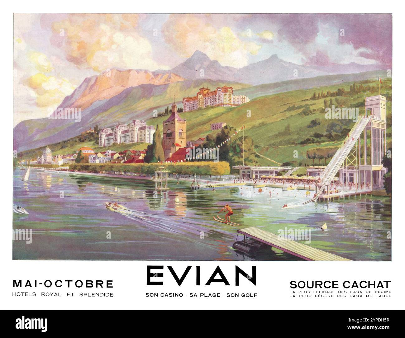 Evian water advert hi-res stock photography and images - Alamy