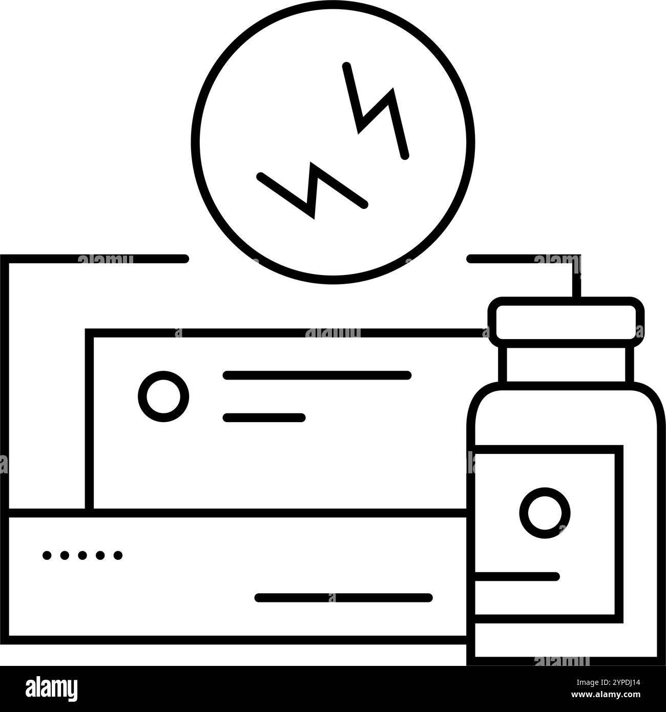 analgesics medicines pharmacy line icon vector. analgesics medicines ...
