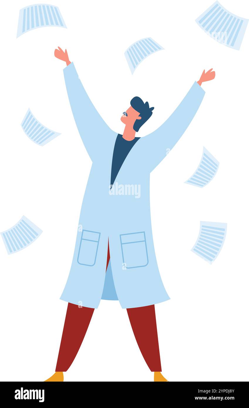 Healthcare research breakthrough Stock Vector Images - Alamy