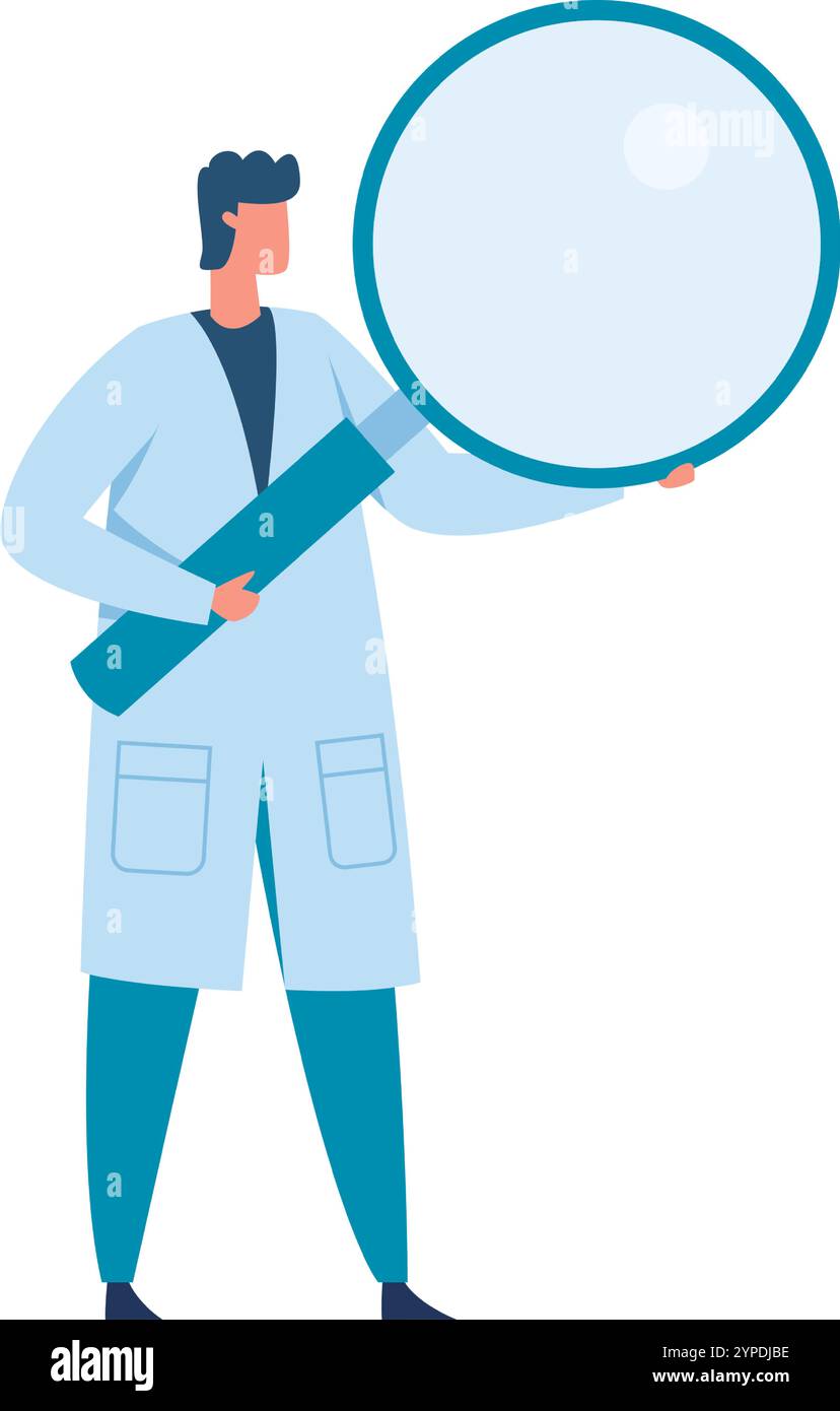 Lab investigation Stock Vector Images - Alamy