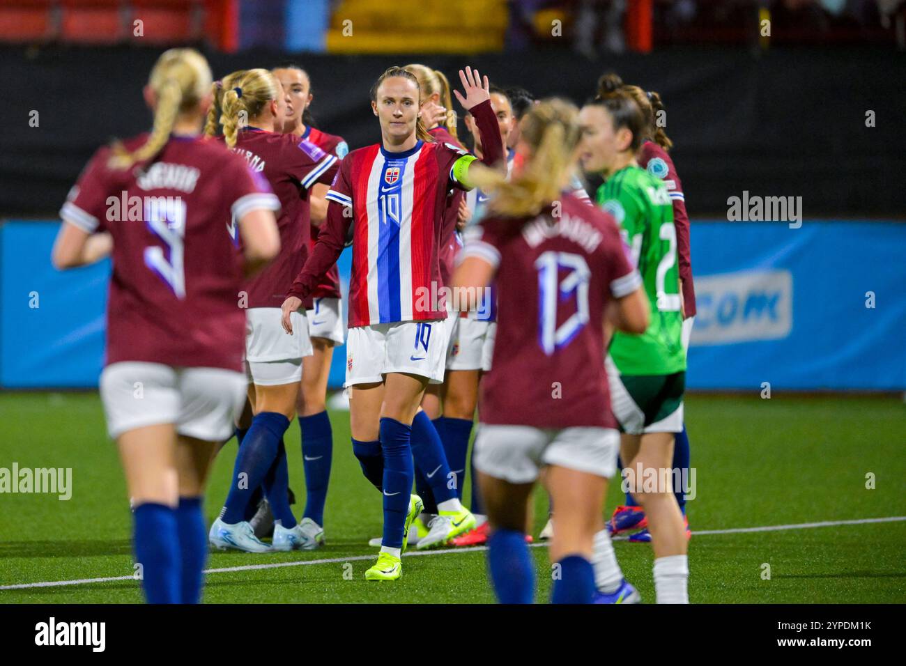 Larne, Northern Ireland 20241129. Norwegian jubilation after Caroline ...
