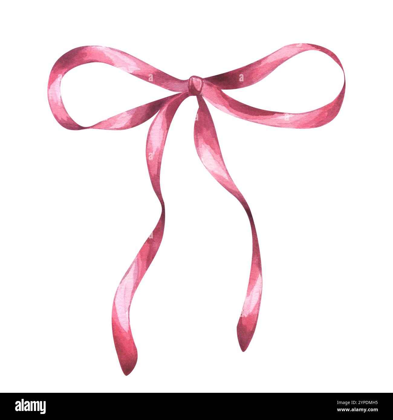 Red long ribbon decorative Cut Out Stock Images & Pictures - Alamy