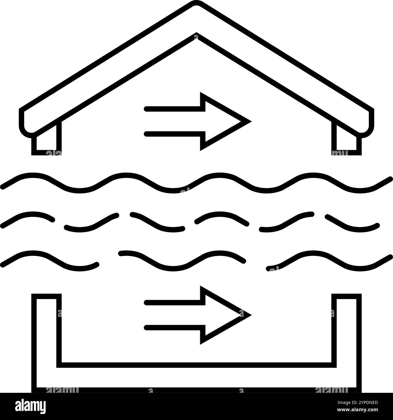 ventilation control line icon vector illustration Stock Vector Image ...