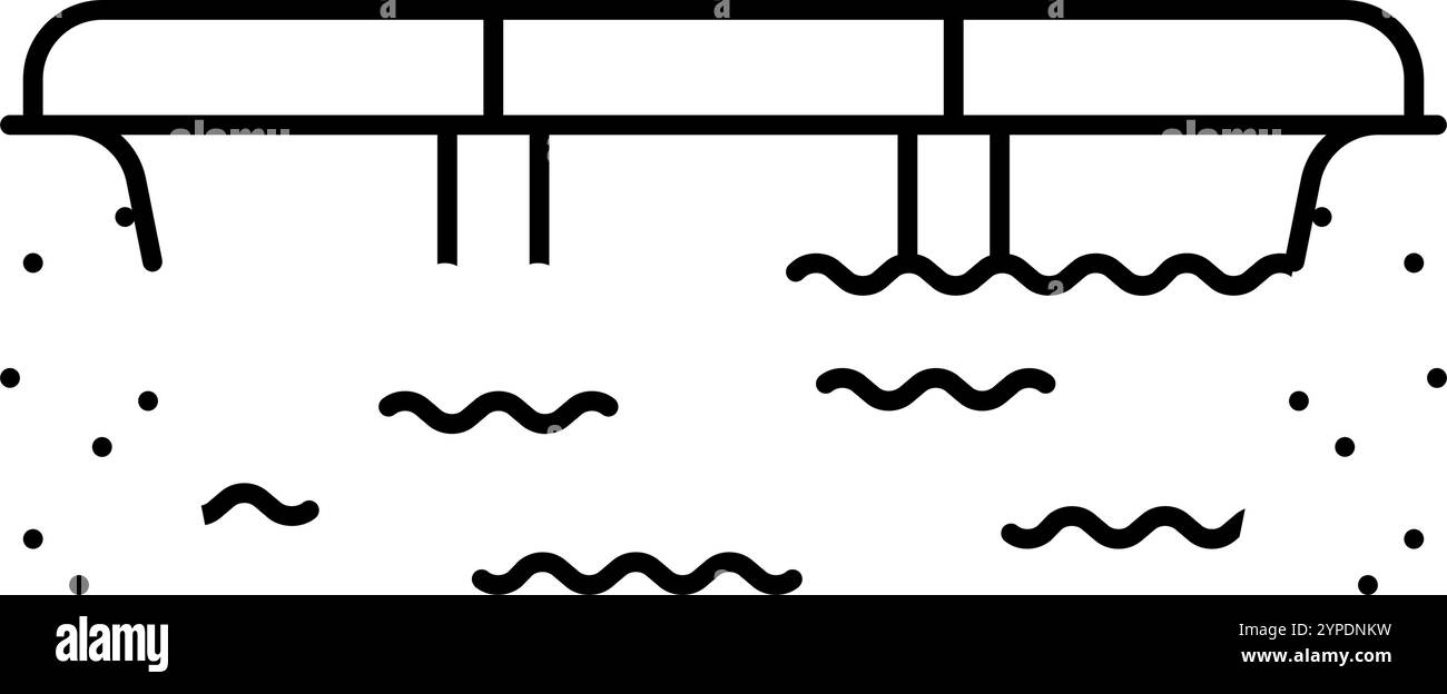 Beam bridge Stock Vector Images - Alamy