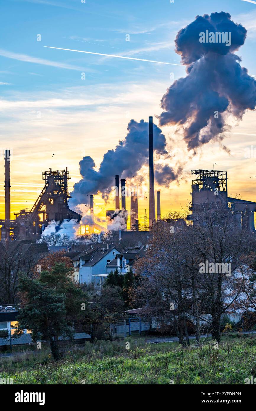 Hochofen Schwelgern 1 und 2, ThyssenKrupp Steel Werk Schwelgern in ...
