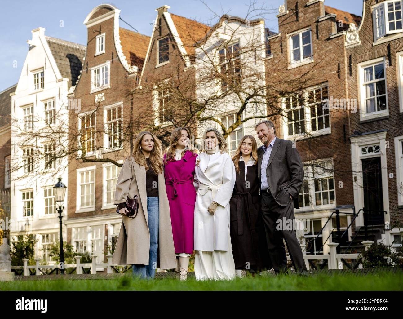 AMSTERDAM - King Willem-Alexander and Queen Maxima together with ...