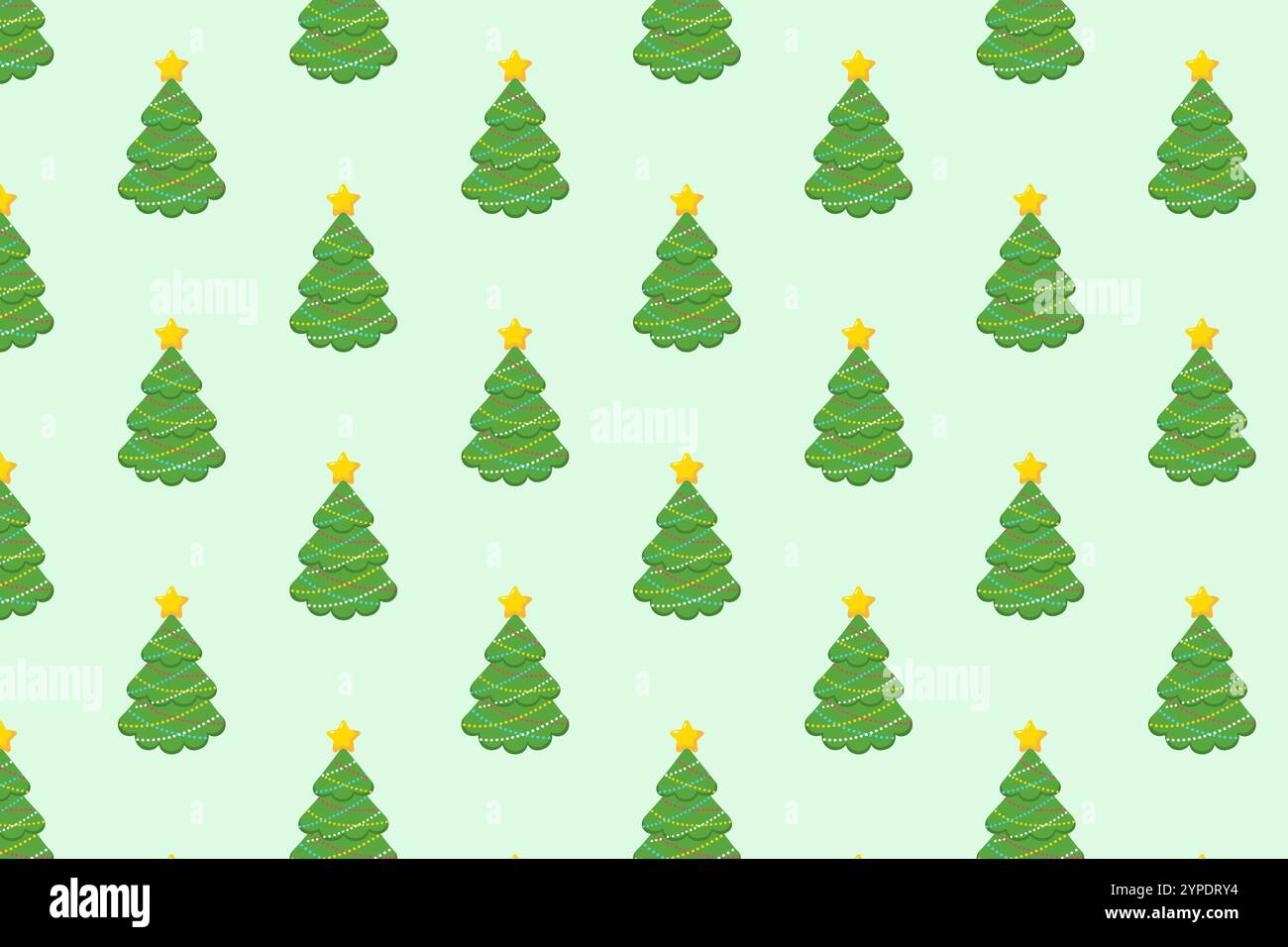 Pattern Christmas tree. Vector illustration Stock Vector Image & Art ...