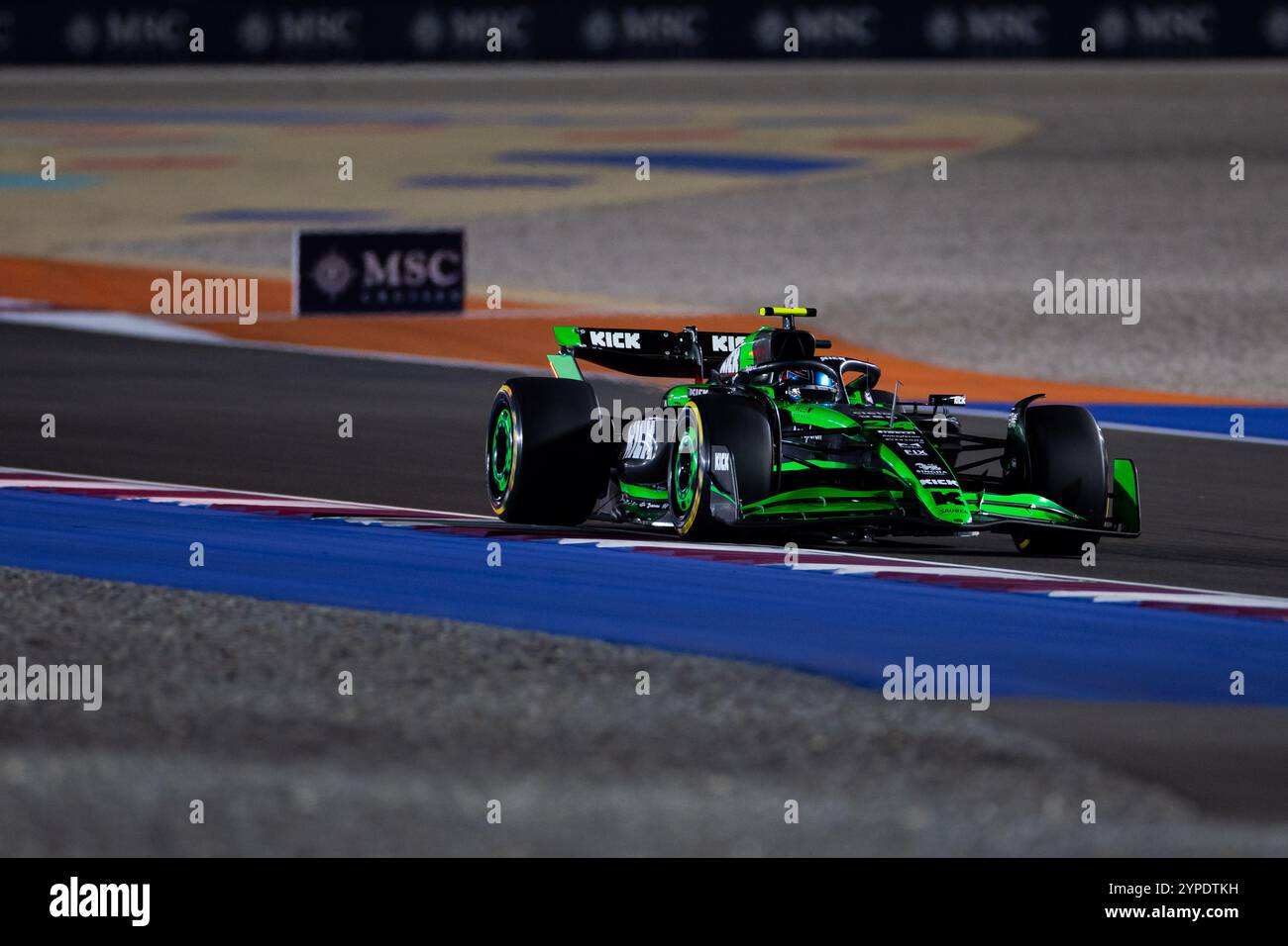 24 ZHOU Guanyu (chi), Stake F1 Team Kick Sauber C44, action during the Formula 1 Qatar Airways ...