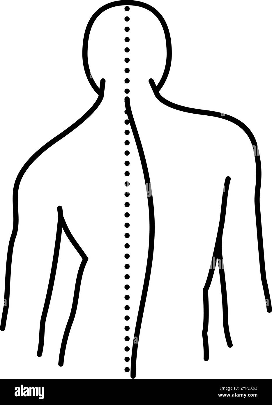 primary pulmonary hypertension line icon vector illustration Stock ...