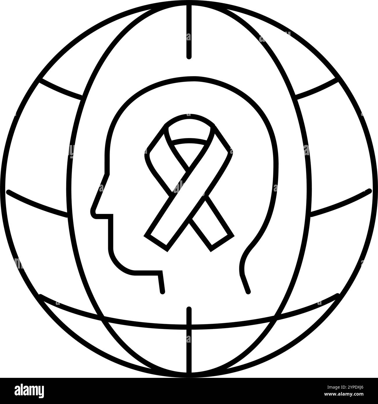 autism awareness world day line icon vector illustration Stock Vector ...