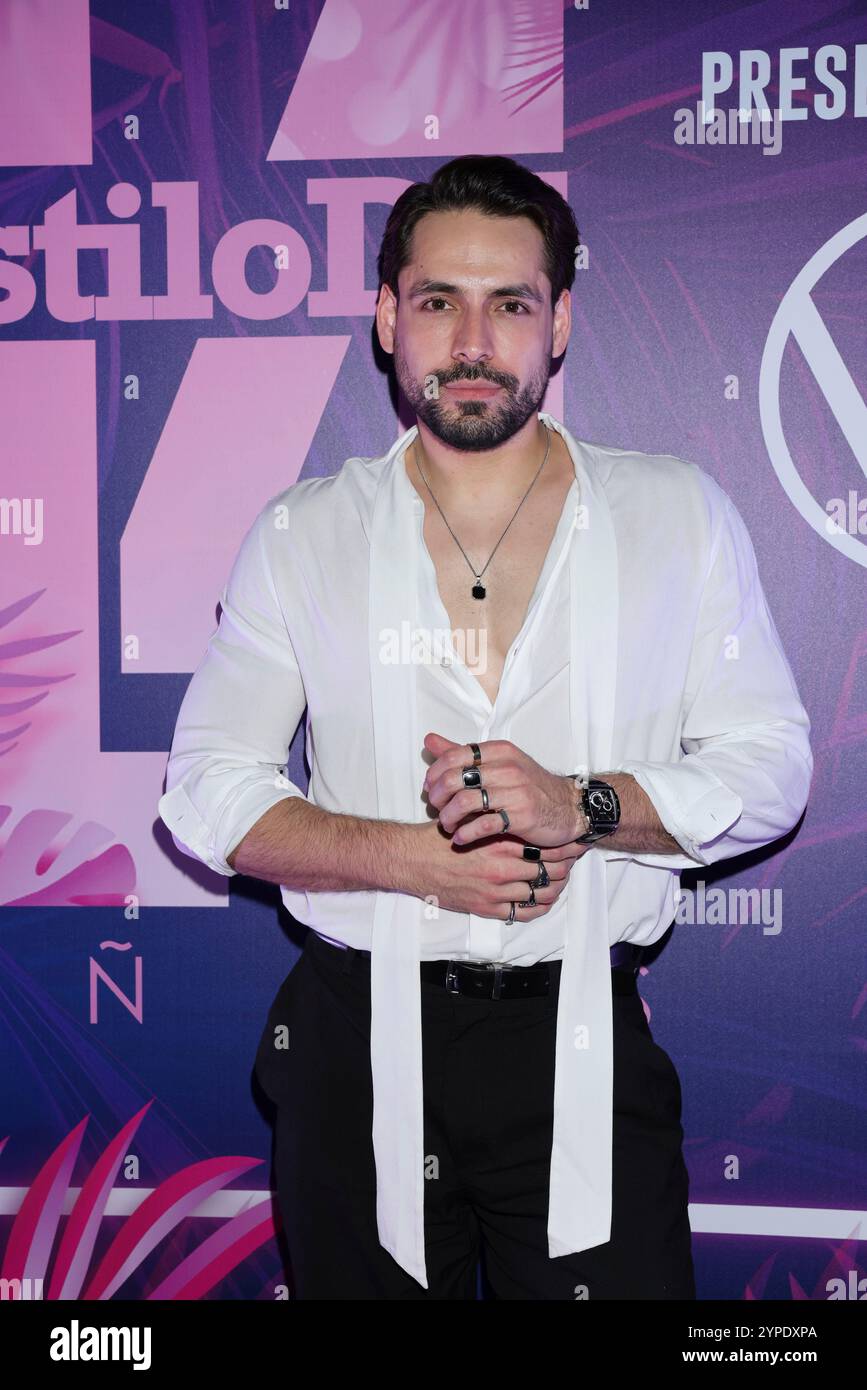 Alejandro Oliva attends the pink carpet for 14th anniversary of Estilo ...