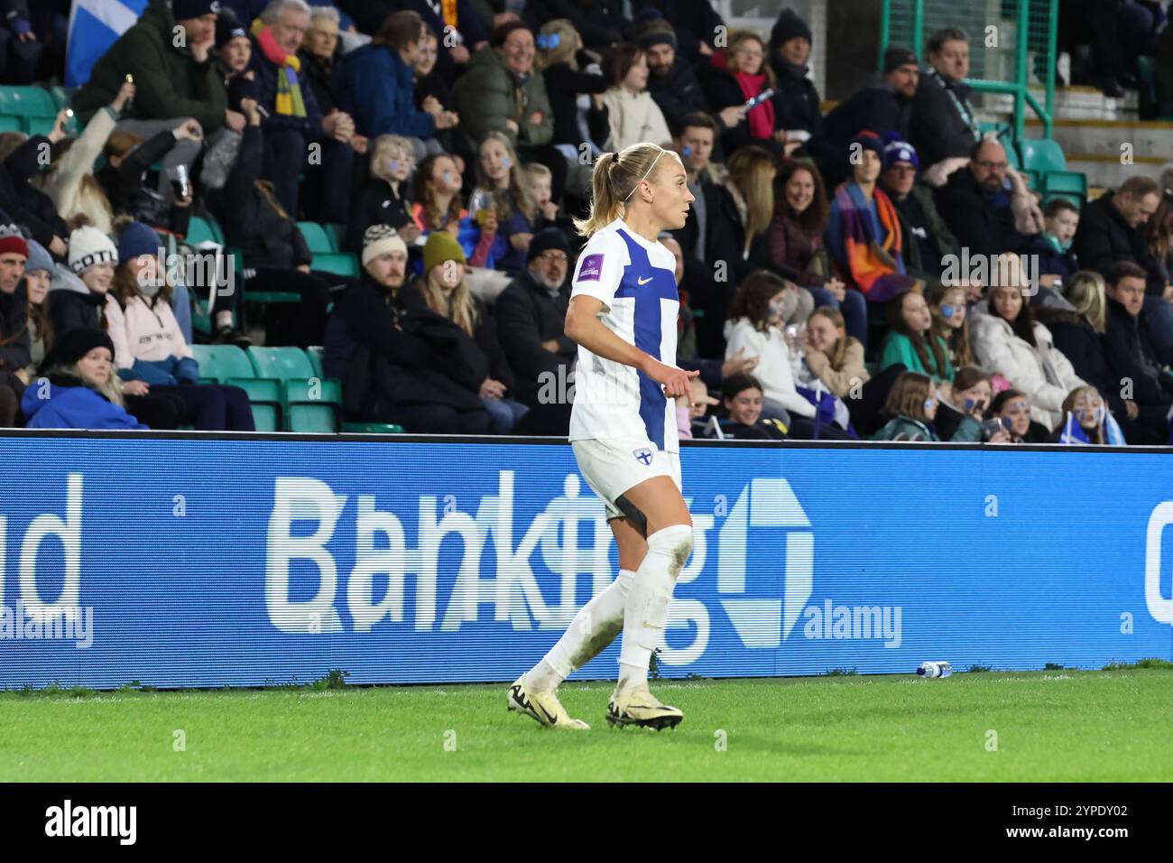Emma Koivisto (Finland 5) during the UEFA Womens Euro 2025 Play-Off ...