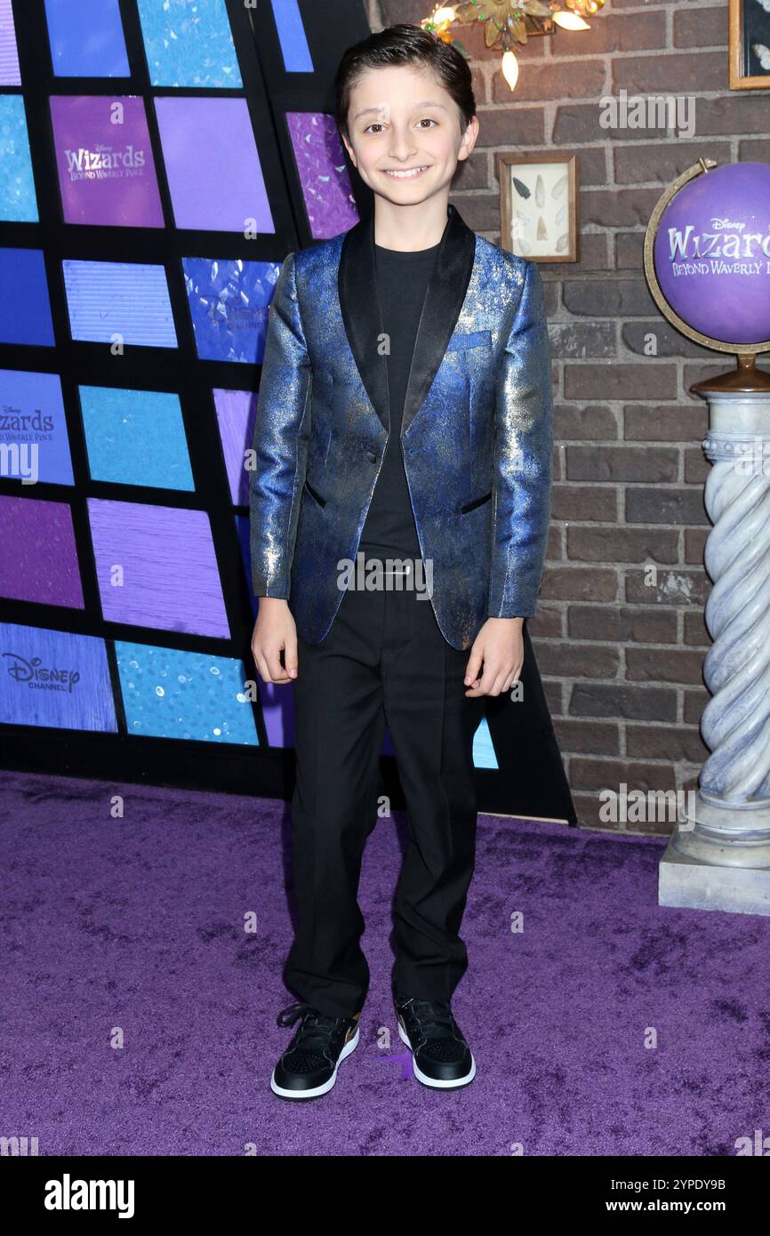 Wizards Beyond Waverly Place Premiere Red Carpet at the El Capitan Theater on October 28, 2024 ...